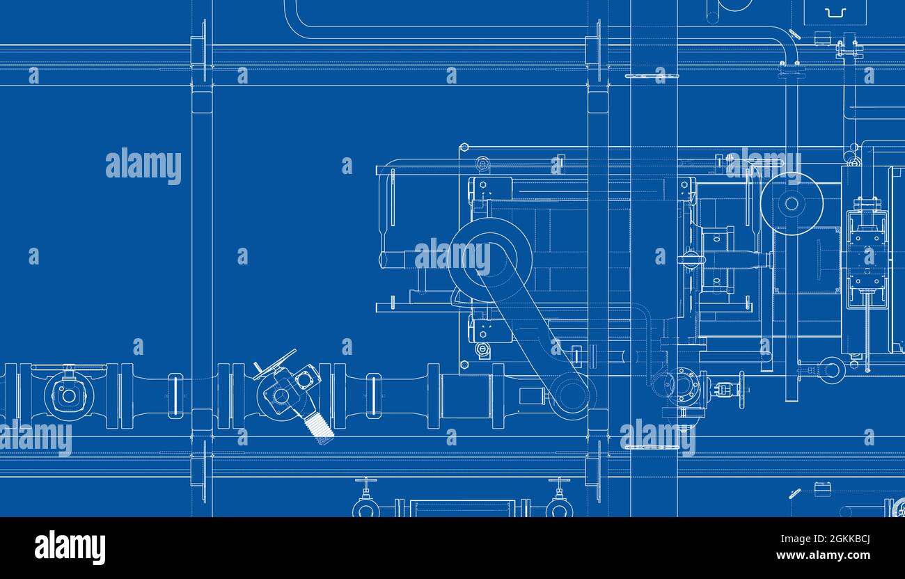 Pump station. Vector Stock Vector Image & Art - Alamy