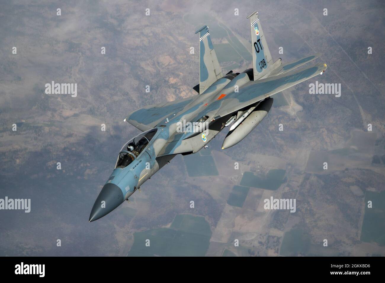 An F-15 from the 85th Test and Evaluation Squadron, 53rd Wing, out of ...
