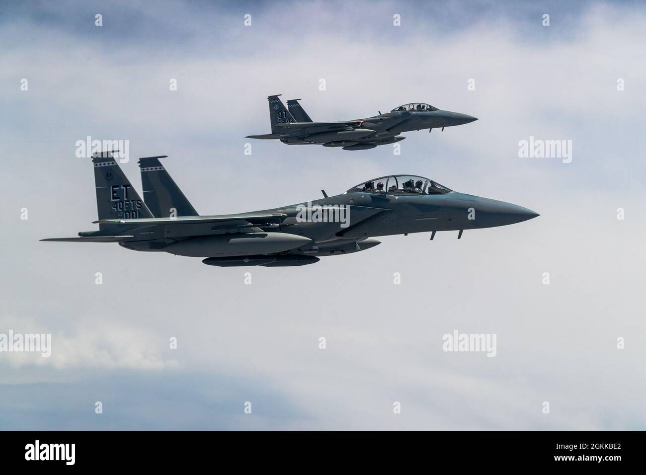 F-15EX Eagle II’s from the 40th Flight Test Squadron, 96th Test Wing ...
