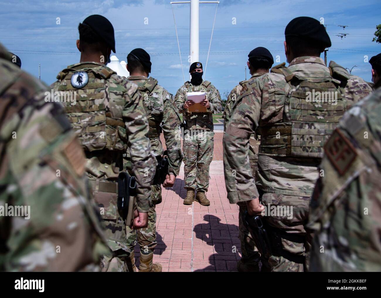 82nd Security Forces Squadron Defenders participate in the Police Week ...