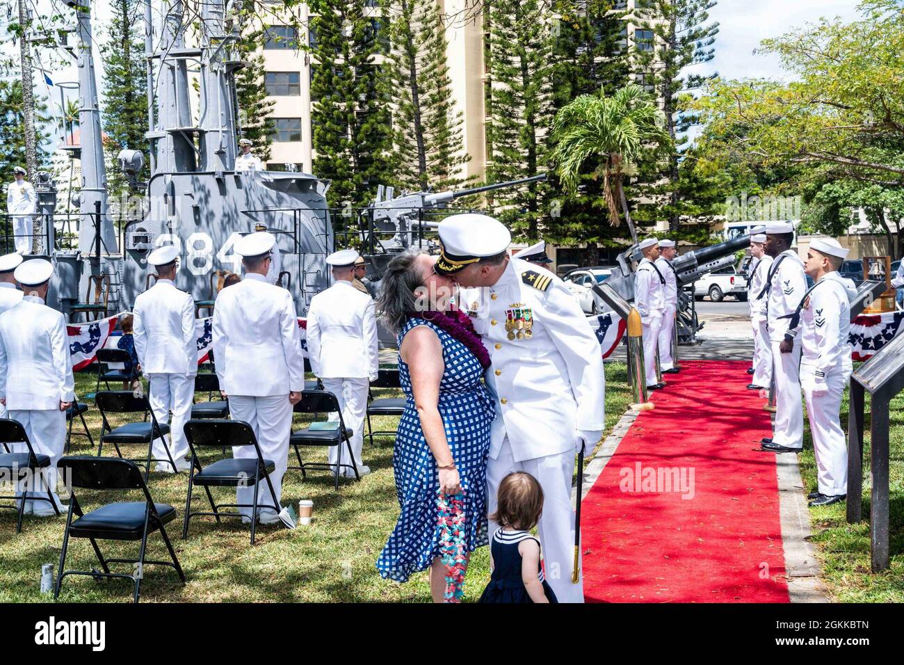 JOINT BASE PEARL HARBOR-HICKAM (May 14, 2021) -- Cmdr. James Fulks ...