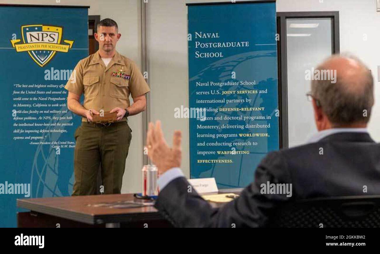 Retired U.S. Navy Adm. Thomas Fargo, right, offers feedback following U ...