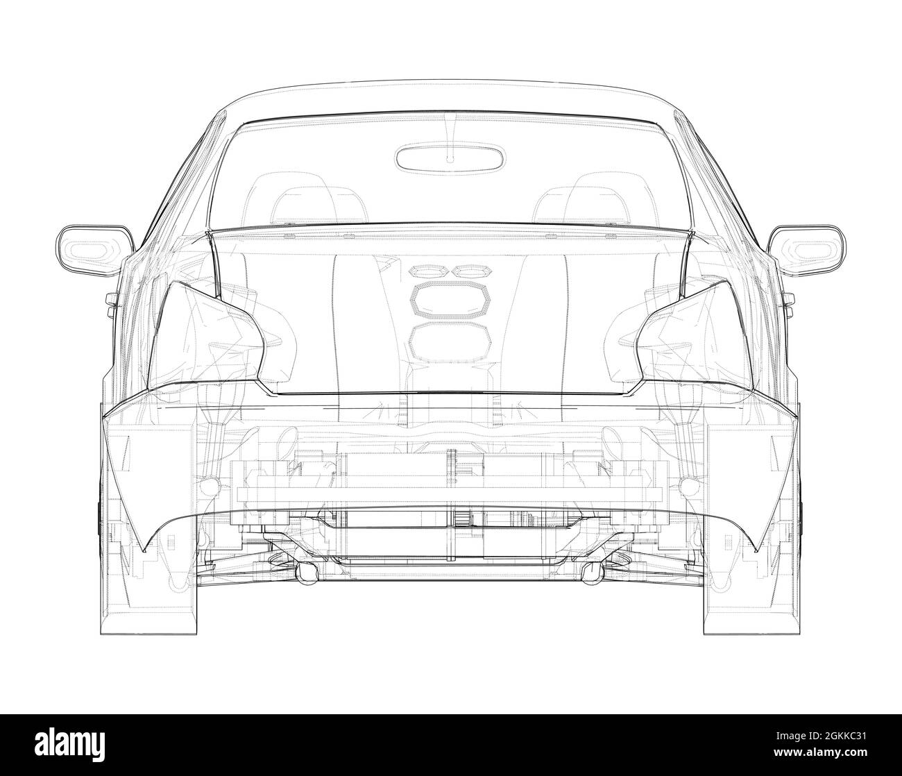 Electric Vehicle Sketch. Vector Stock Vector Image & Art - Alamy