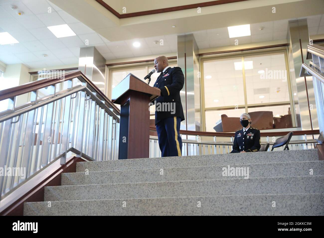 U.S. Army Reserve Lt. Col. Simon B. Flake, chief of media relations and ...