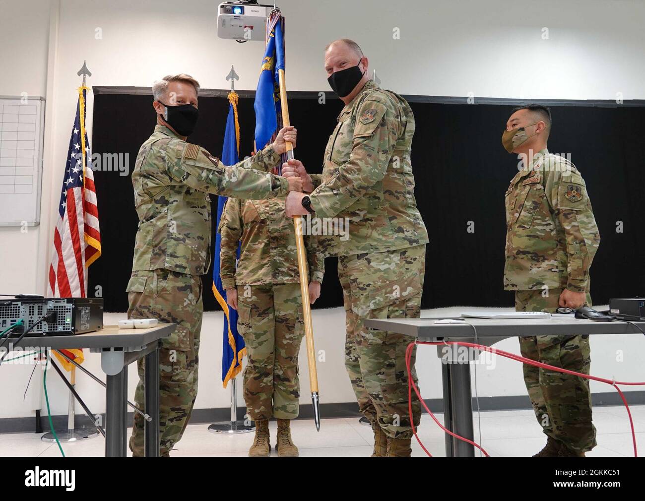 Brig. Gen. Daniel Tulley, 379th Air Expeditionary Wing commander ...