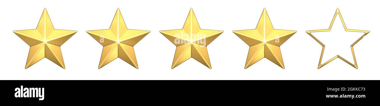 5 star five 4 four class Cut Out Stock Images & Pictures - Alamy