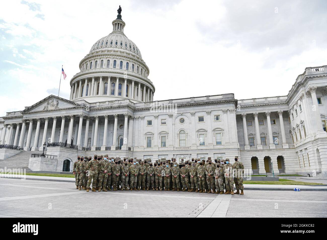 Massachusetts National Guard Airmen and Soldiers of the Capitol ...