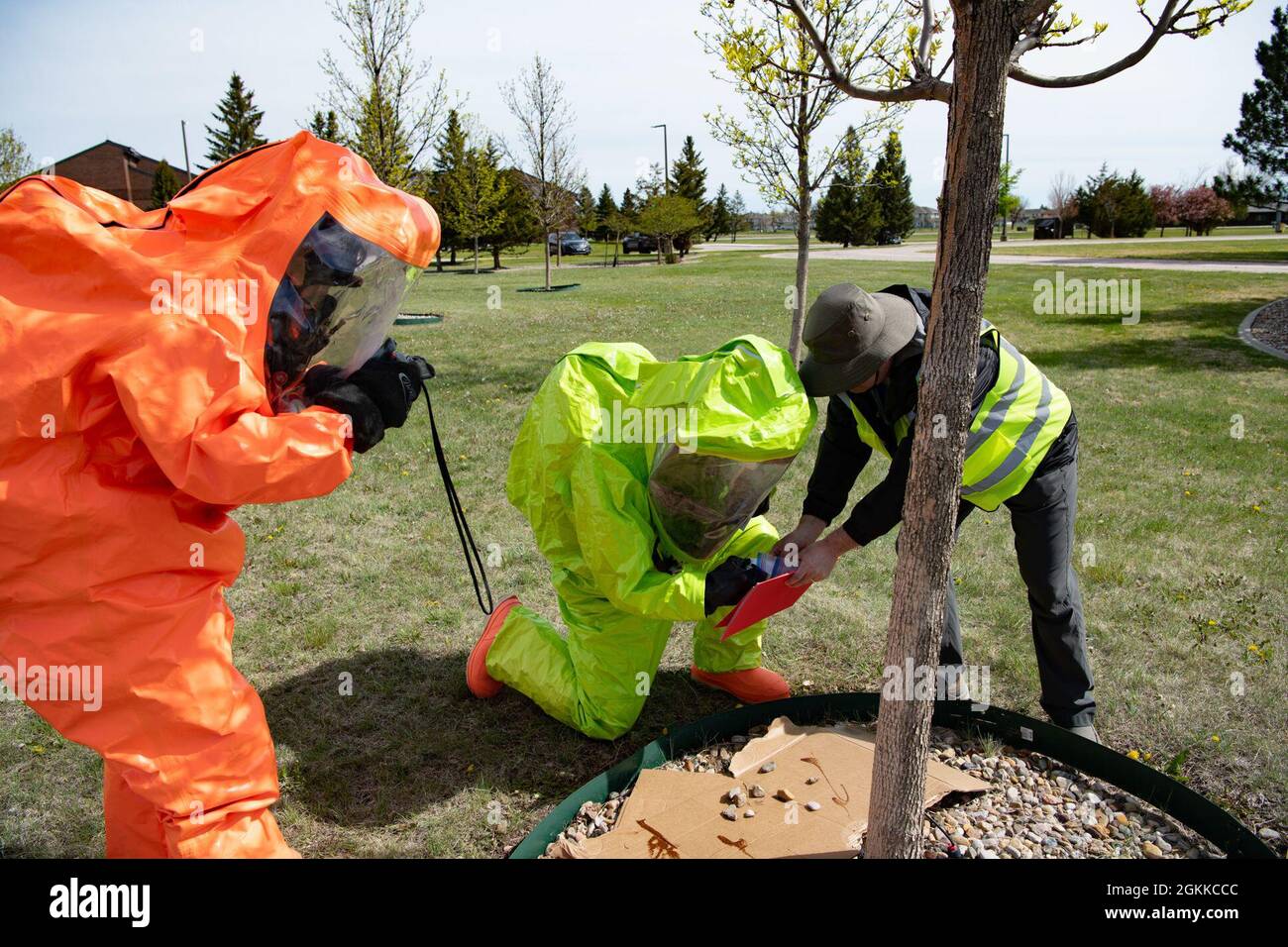 A chemical, biological, radiological and nuclear team, assigned to the ...