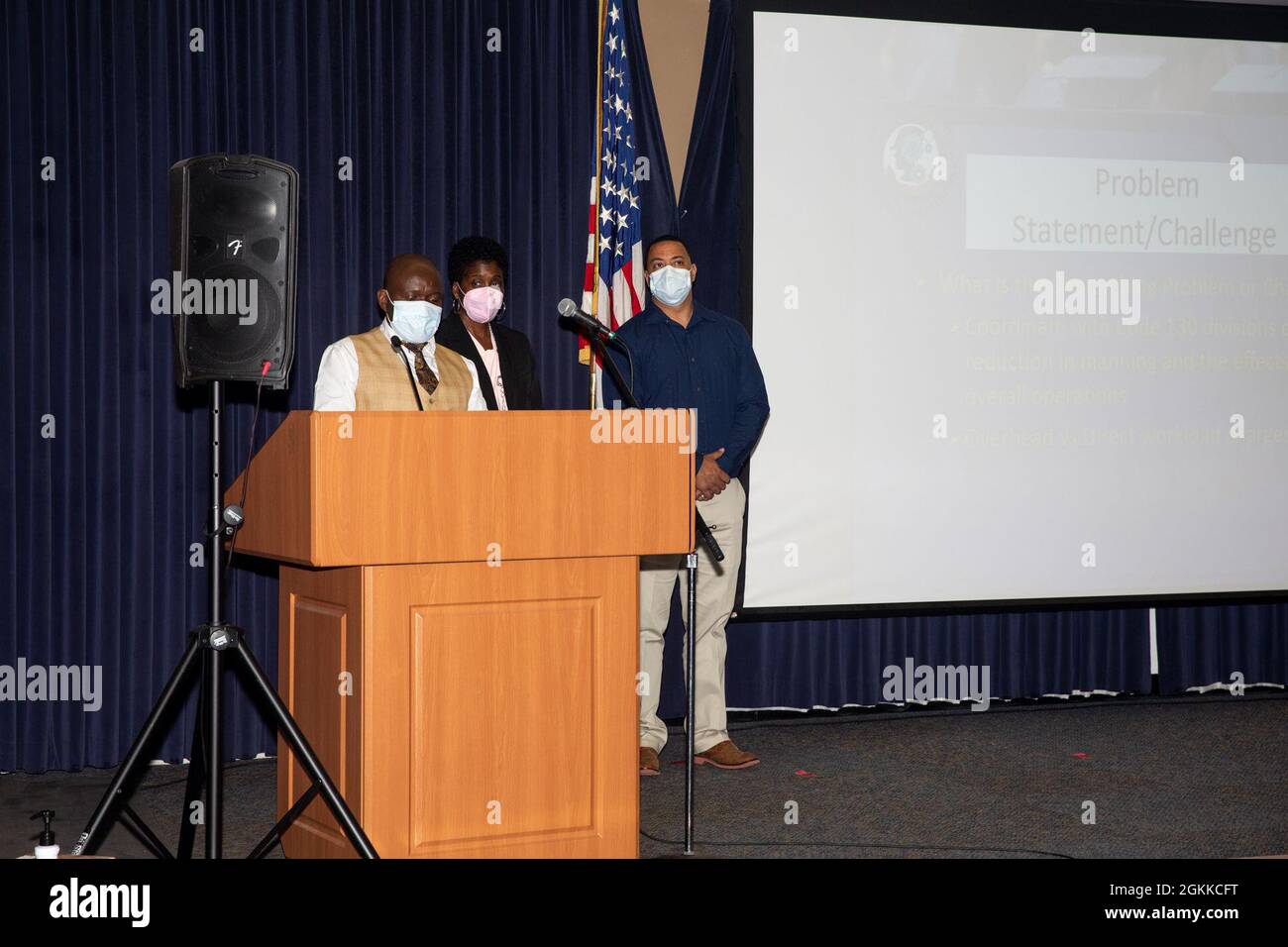 Norfolk Naval Shipyard (NNSY) employees Dickson Aweanung, Candice ...