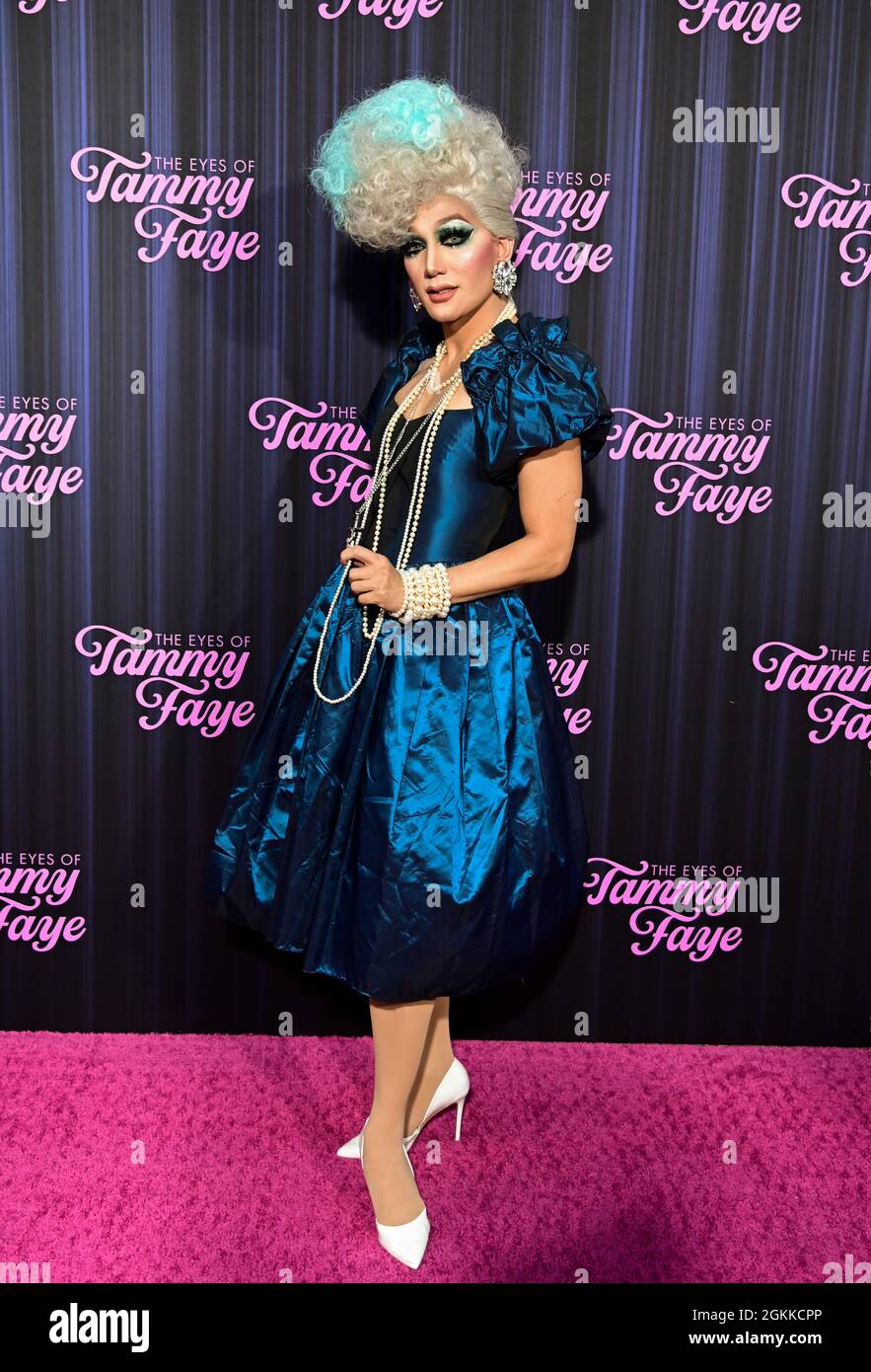 New York City, September 14, 2021. Blake Deadly attends The Eyes of ...