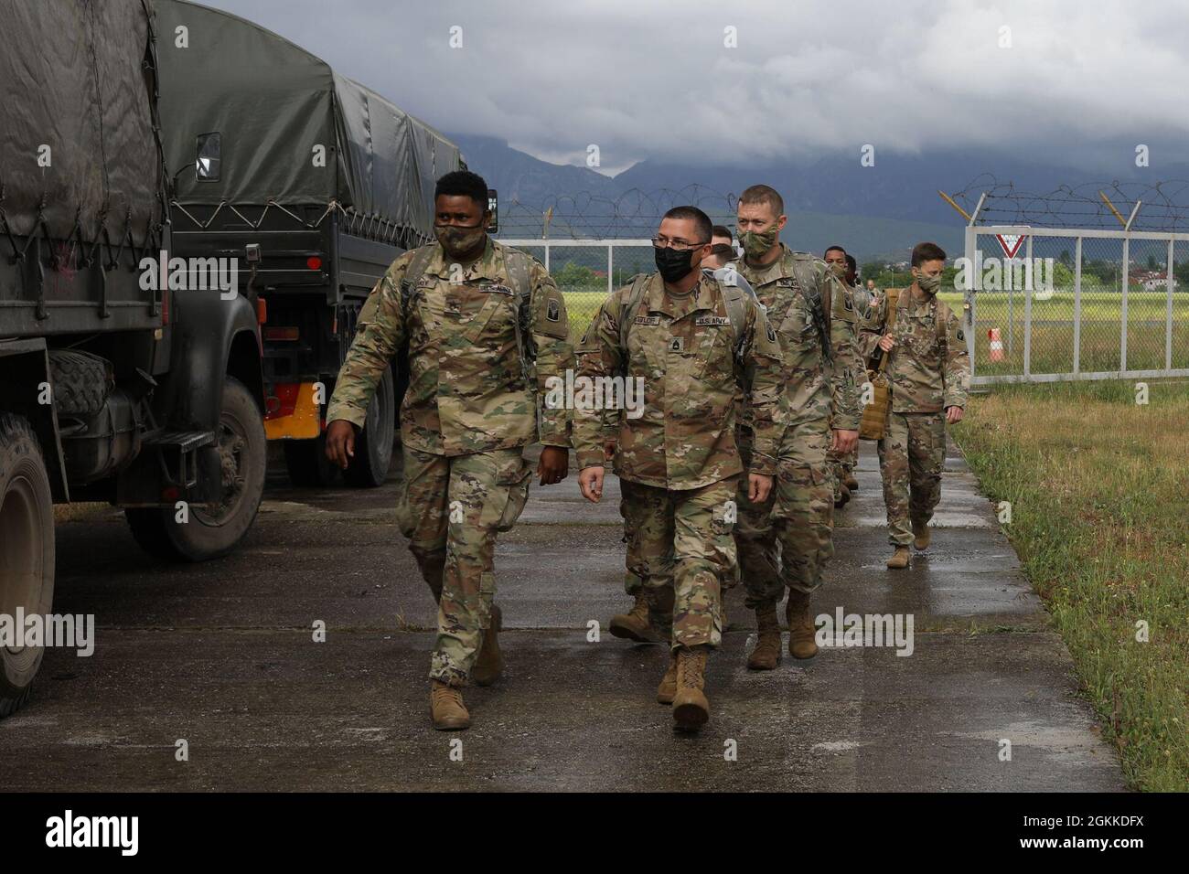 U.S. Army Soldiers assigned to the Florida Army National Guard 53rd ...