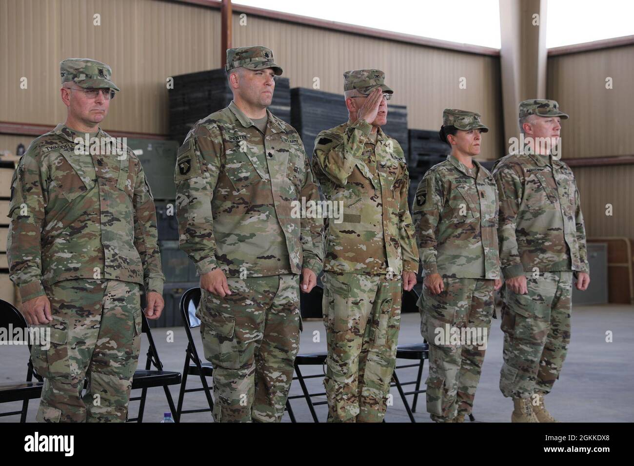 Command sergeant major of 2nd battalion hi-res stock photography and ...