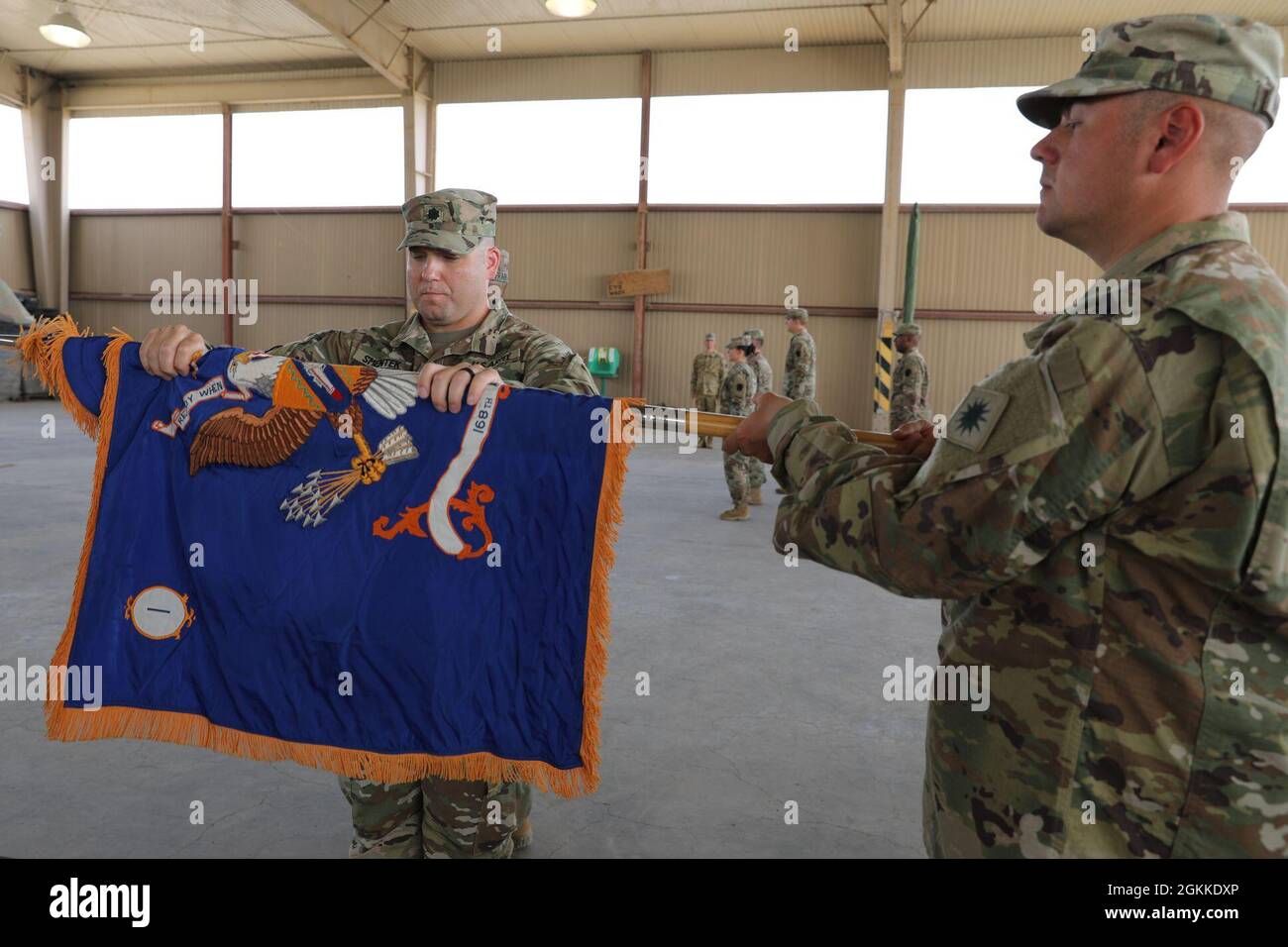 Lt. Col. Tyler Smentek, commander of the 1st Battalion, 168th Aviation ...