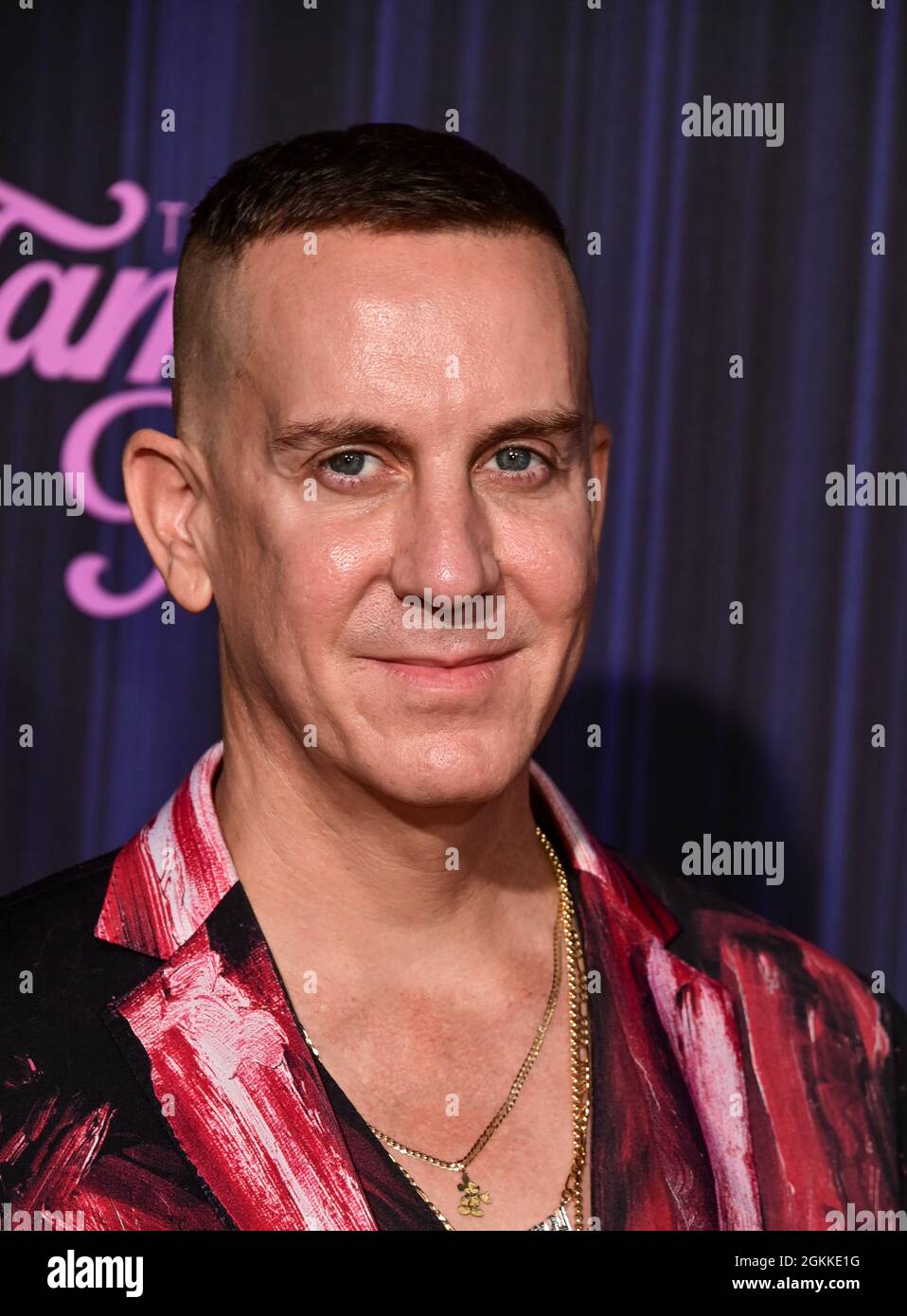 New York City, September 14, 2021. Fashion Designer Jeremy Scott during ...