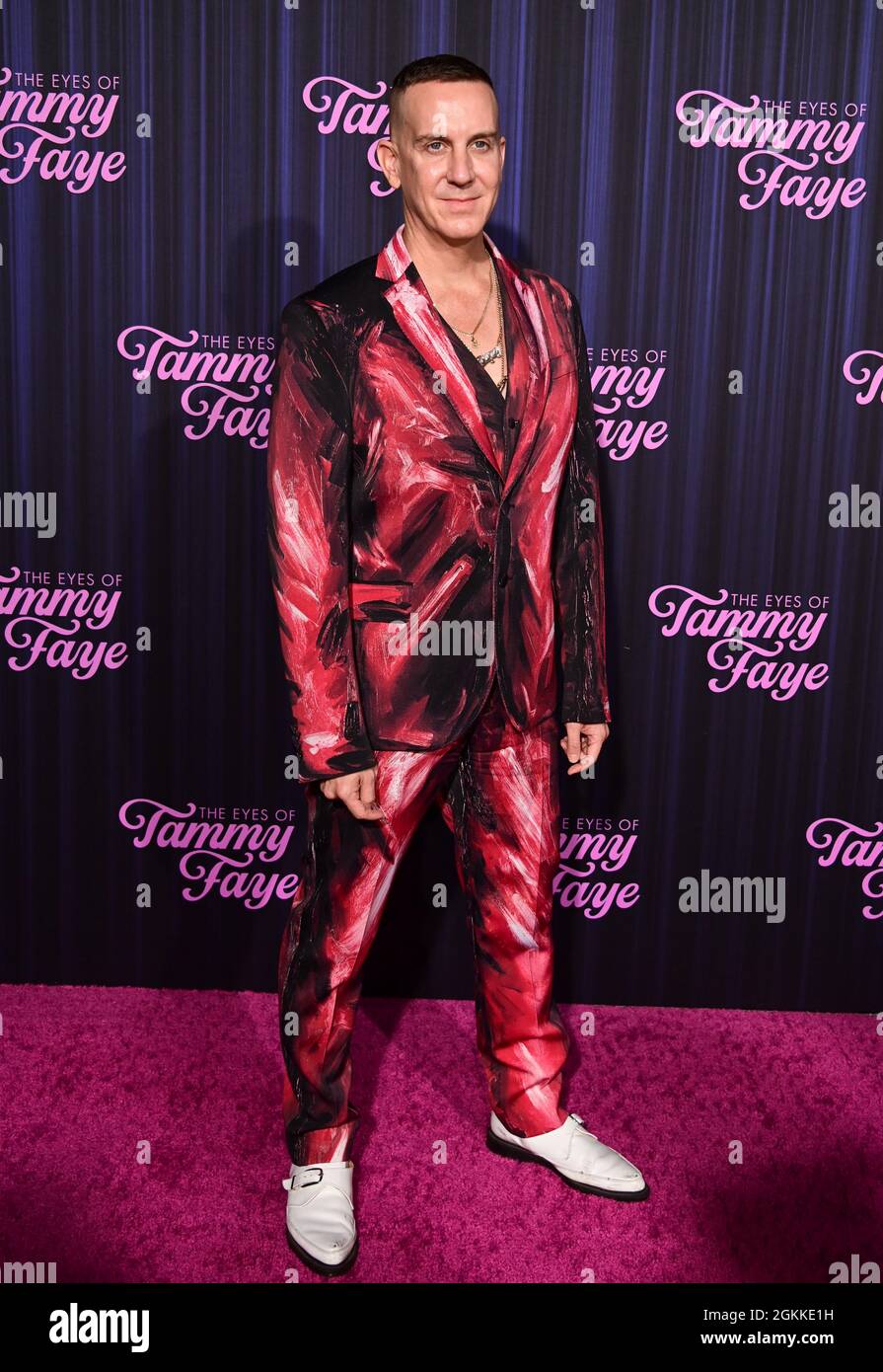 New York City, September 14, 2021. Fashion Designer Jeremy Scott during ...