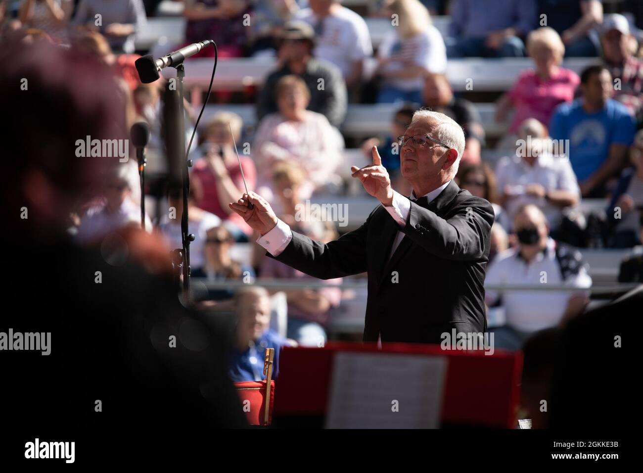 The 23rd Army Band performs during the Armed Force Day celebration, May ...