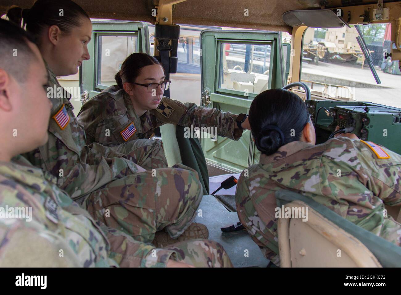 U.S. Army Reserve Cadet Haley Polk with the 647th Regional Support Group (RSG), 416th Theater ...
