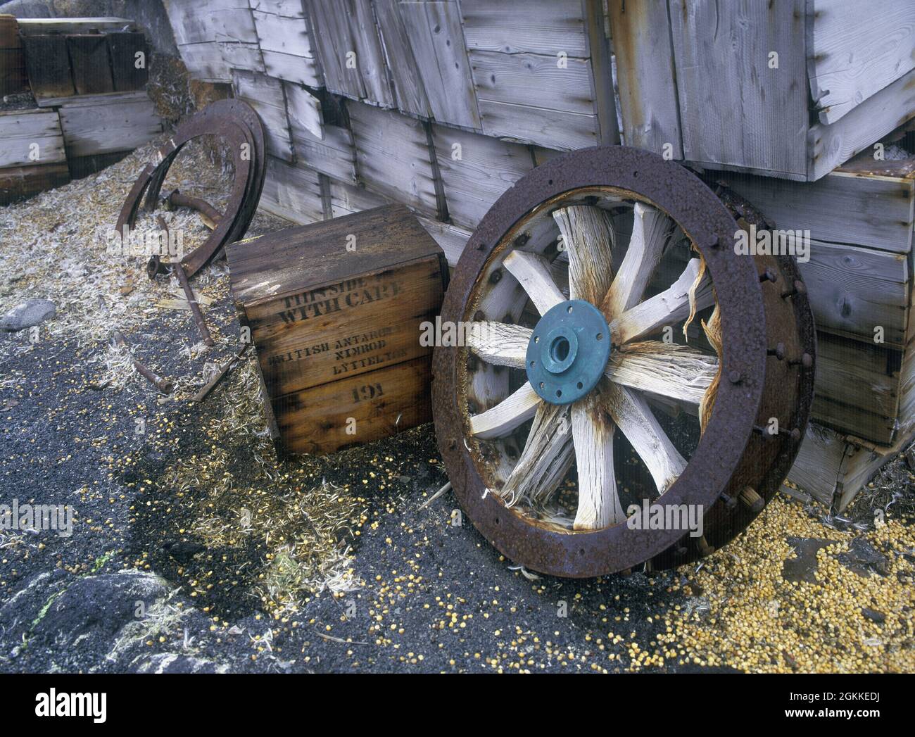 Antarctica historical huts Sir Ernest Shackleton's hut at Cape Royd ...