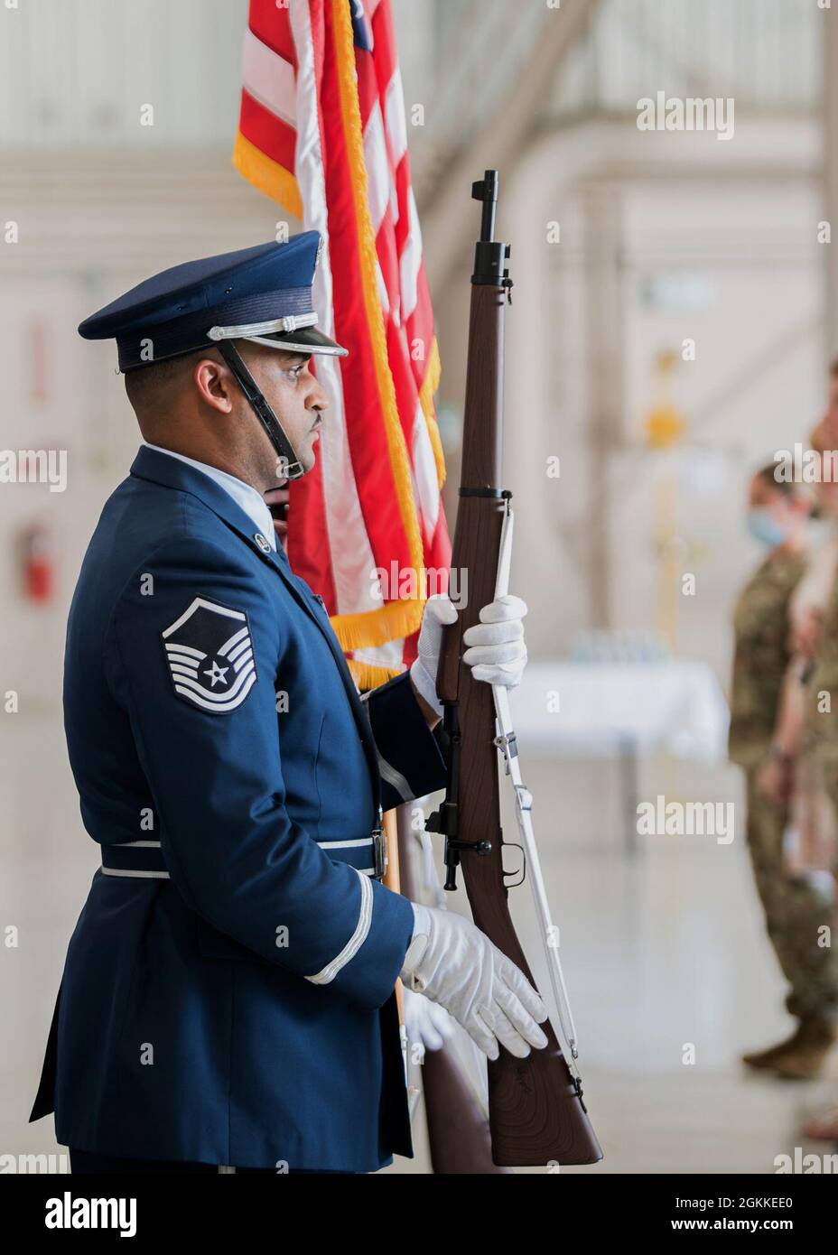 Master Sgt. Jason Newby, a member of the 123rd Airlift Wing’s Base ...