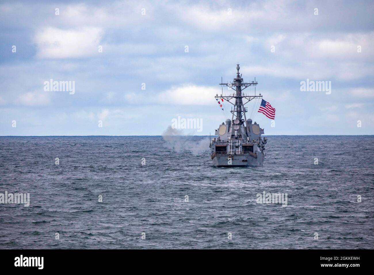 210516-N-QI061-0521 BRITISH ISLES (May 16, 2021) The Arleigh Burke ...