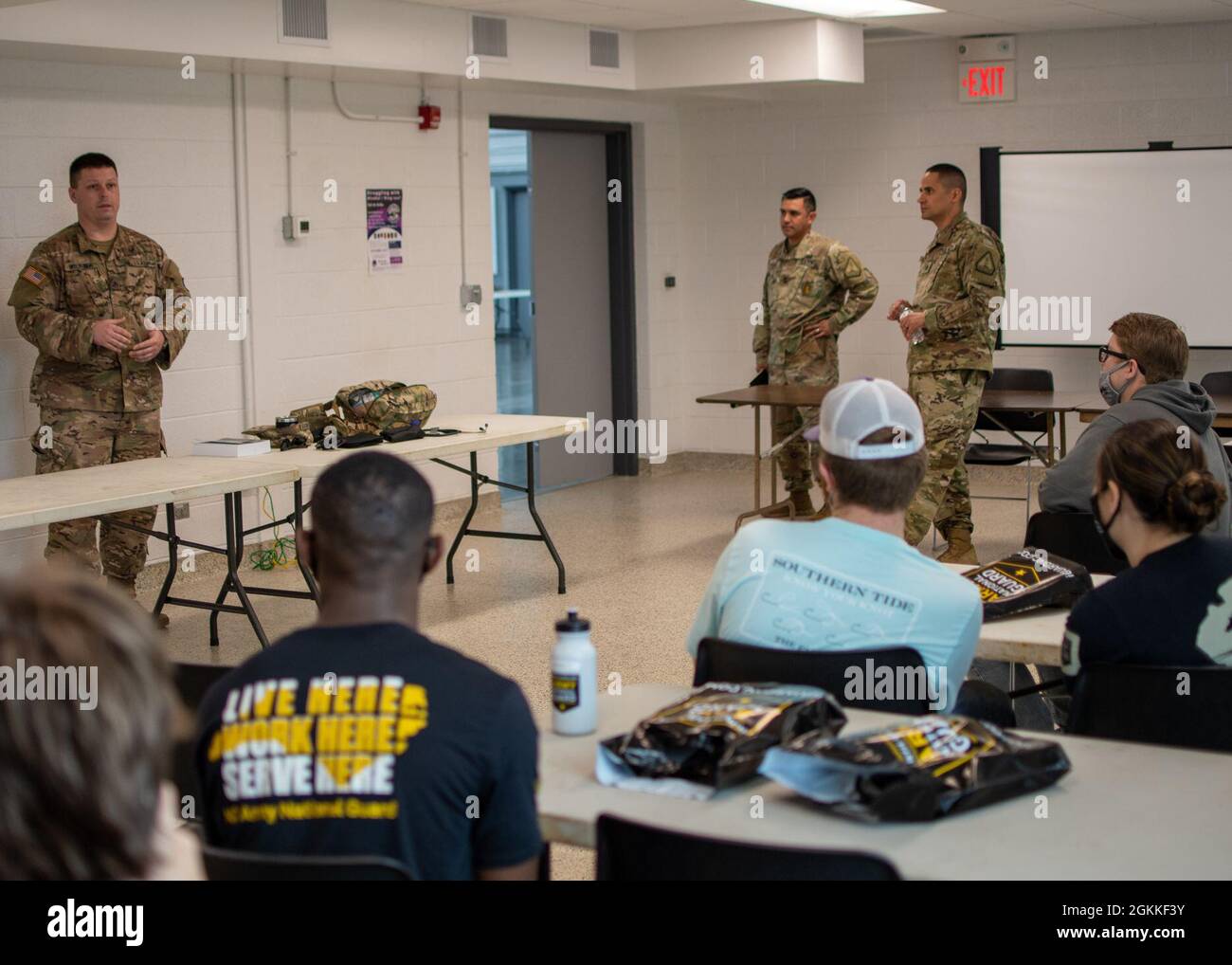 U.S. Army Staff Sgt. Dustin Wilmoth, a combat medic assigned to Charlie ...