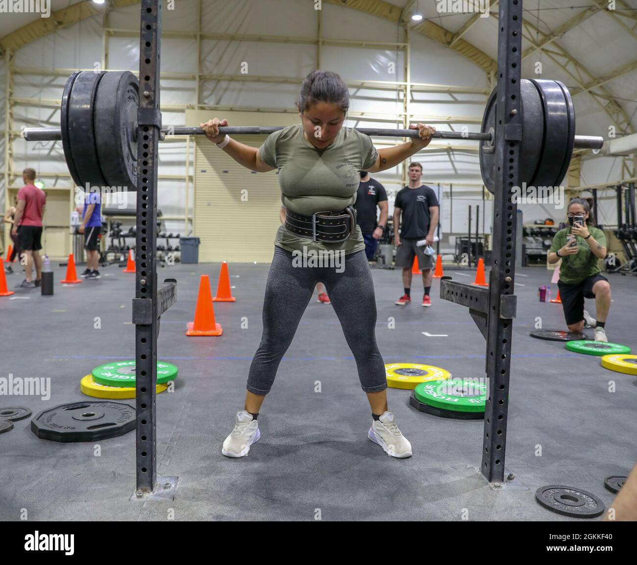 Spc. Destiny Clark, a healthcare specialist with 1st Battalion, 35th ...