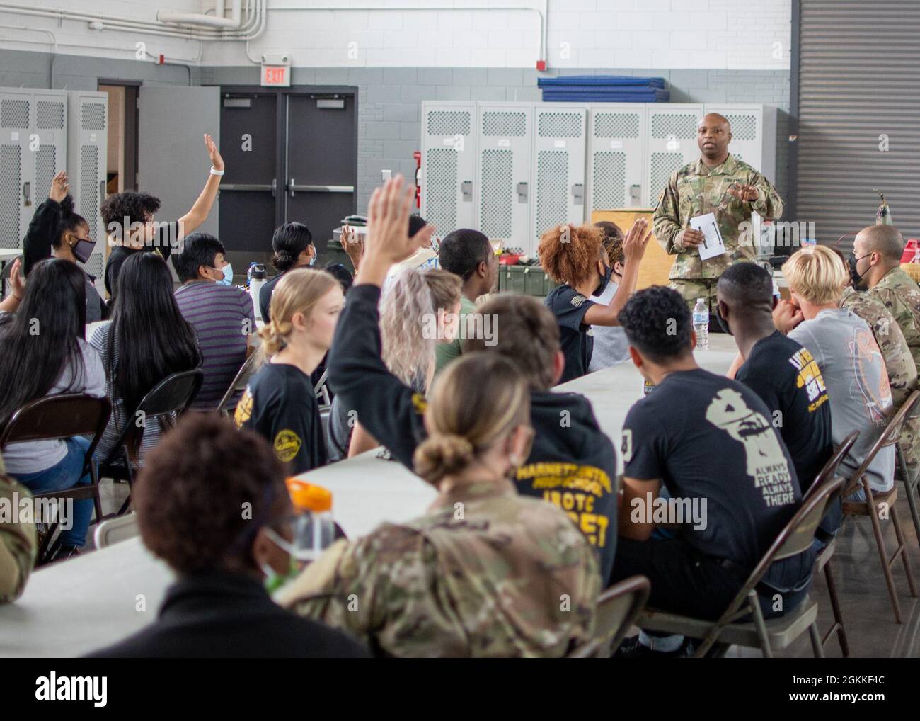U.S. Army Maj. Kelvin Bell, assigned to the North Carolina Army ...