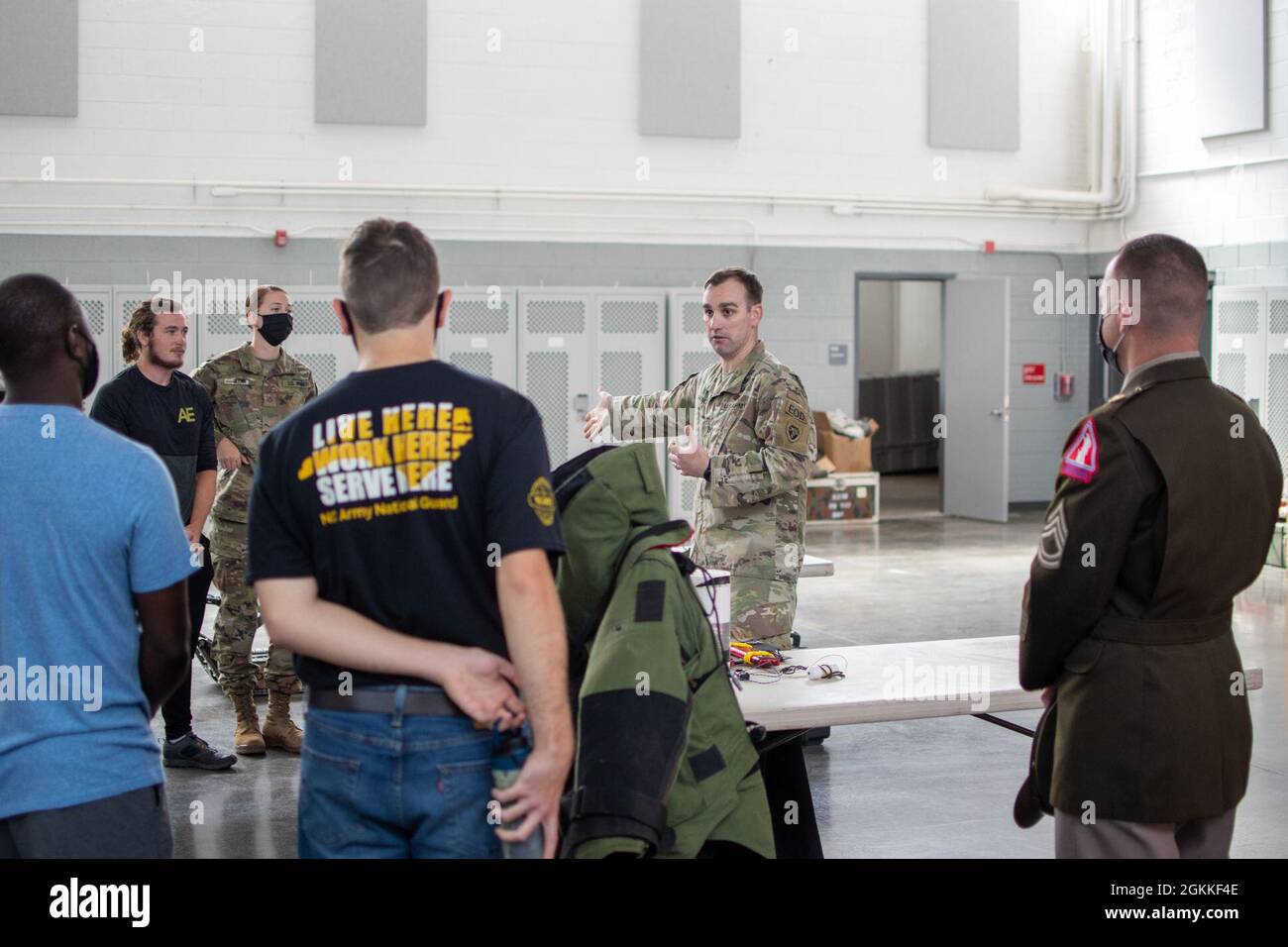 U.S. Army Staff Sgt. Kevin Chancey, an explosive ordnance disposal ...