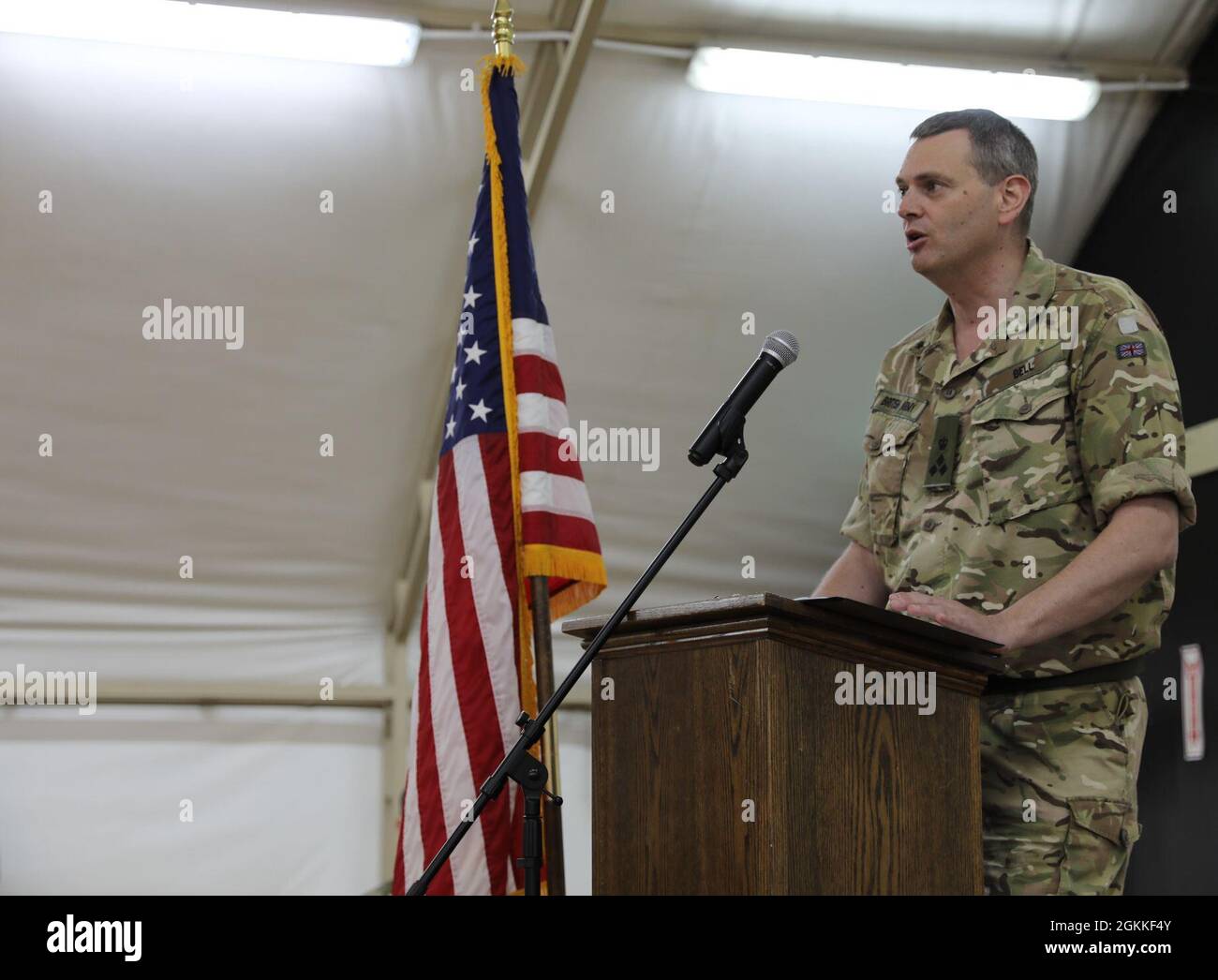 Brigadier Richard Bell, Deputy Commanding General for Combined Joint ...