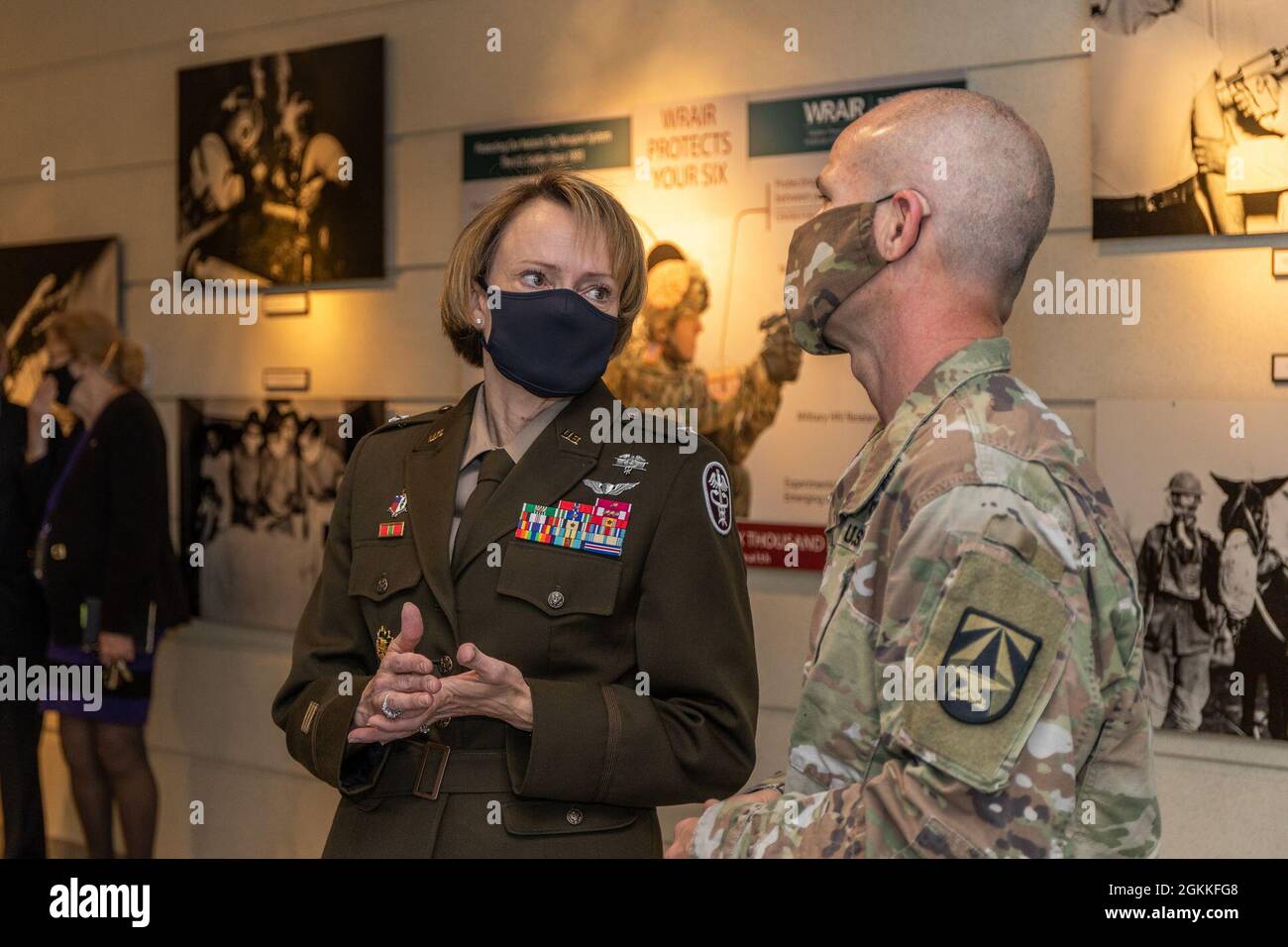Brig gen mary krueger hi-res stock photography and images - Alamy