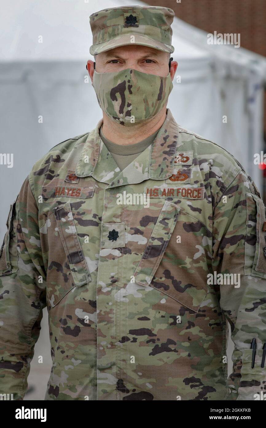 U.S. Air Force Lt. Col. Casey Hayes, a Grand Island, Nebraska native ...