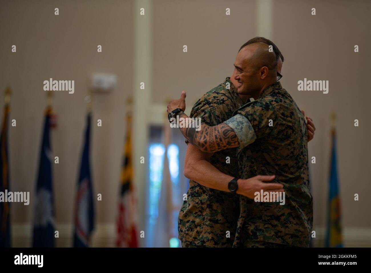 U.S. Marine Corps Maj. Gen. Frank Donovan, 2d Marine Division (MARDIV ...