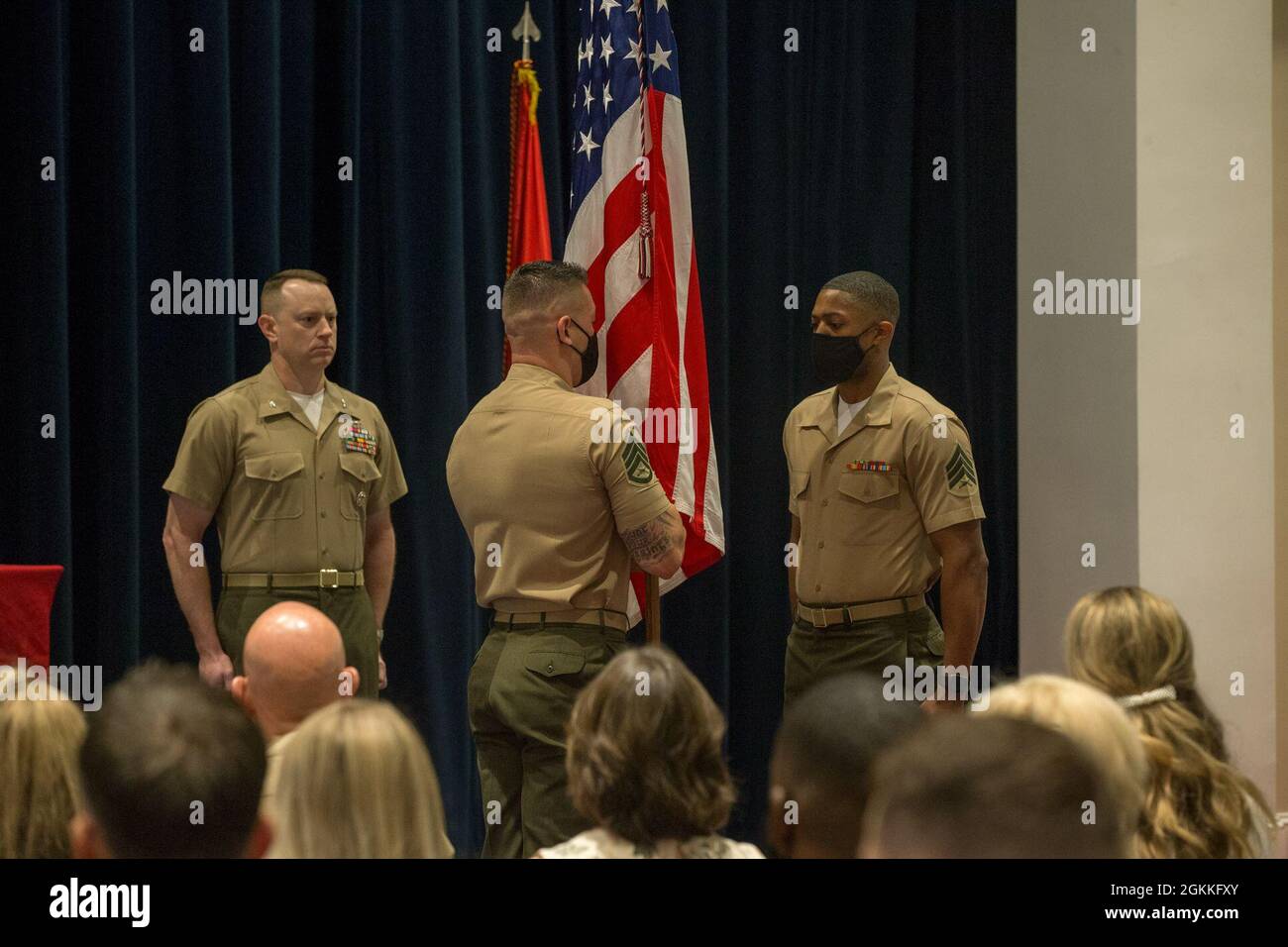 Colonel Teague A. Pastel, commanding officer, Marine Barracks ...