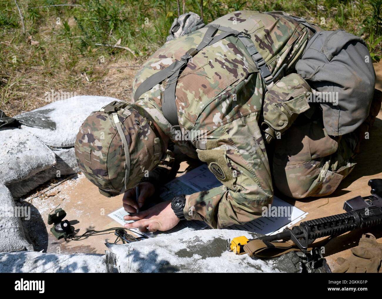 FORT DRUM, N.Y. – U.S. Army Cpl. Dakoatah Miller, an infantryman with the New York National ...