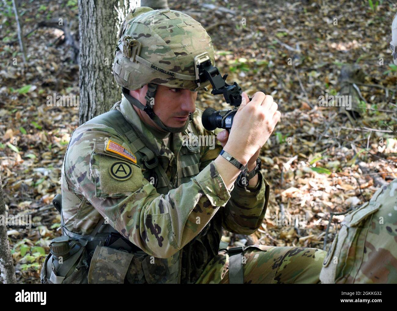 FORT DRUM, N.Y. – U.S. Army Staff Sgt. Stephen Mulholland, an infantryman with the New York ...