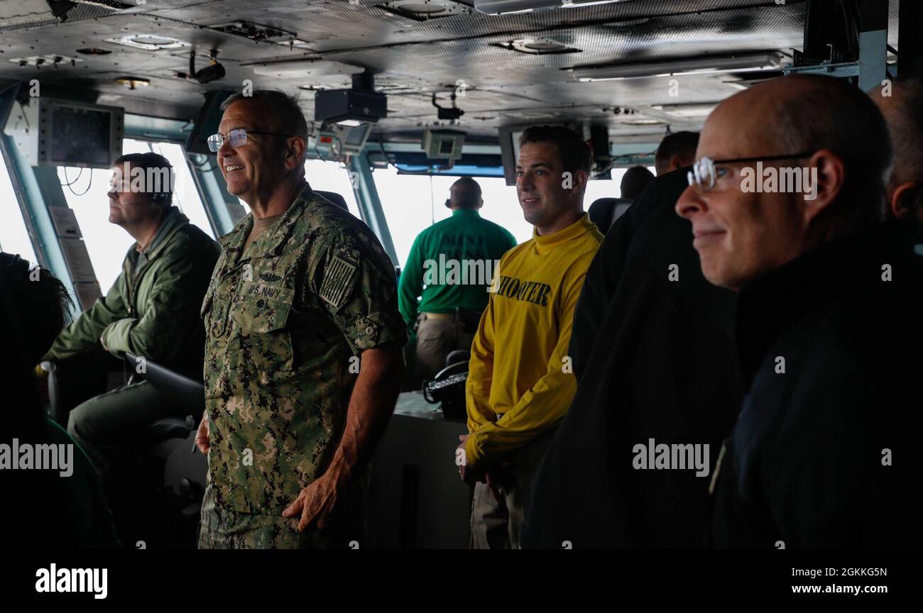 210517-N-CE463-1042 PACIFIC OCEAN (May 17, 2021) Vice Adm. Jeffrey ...