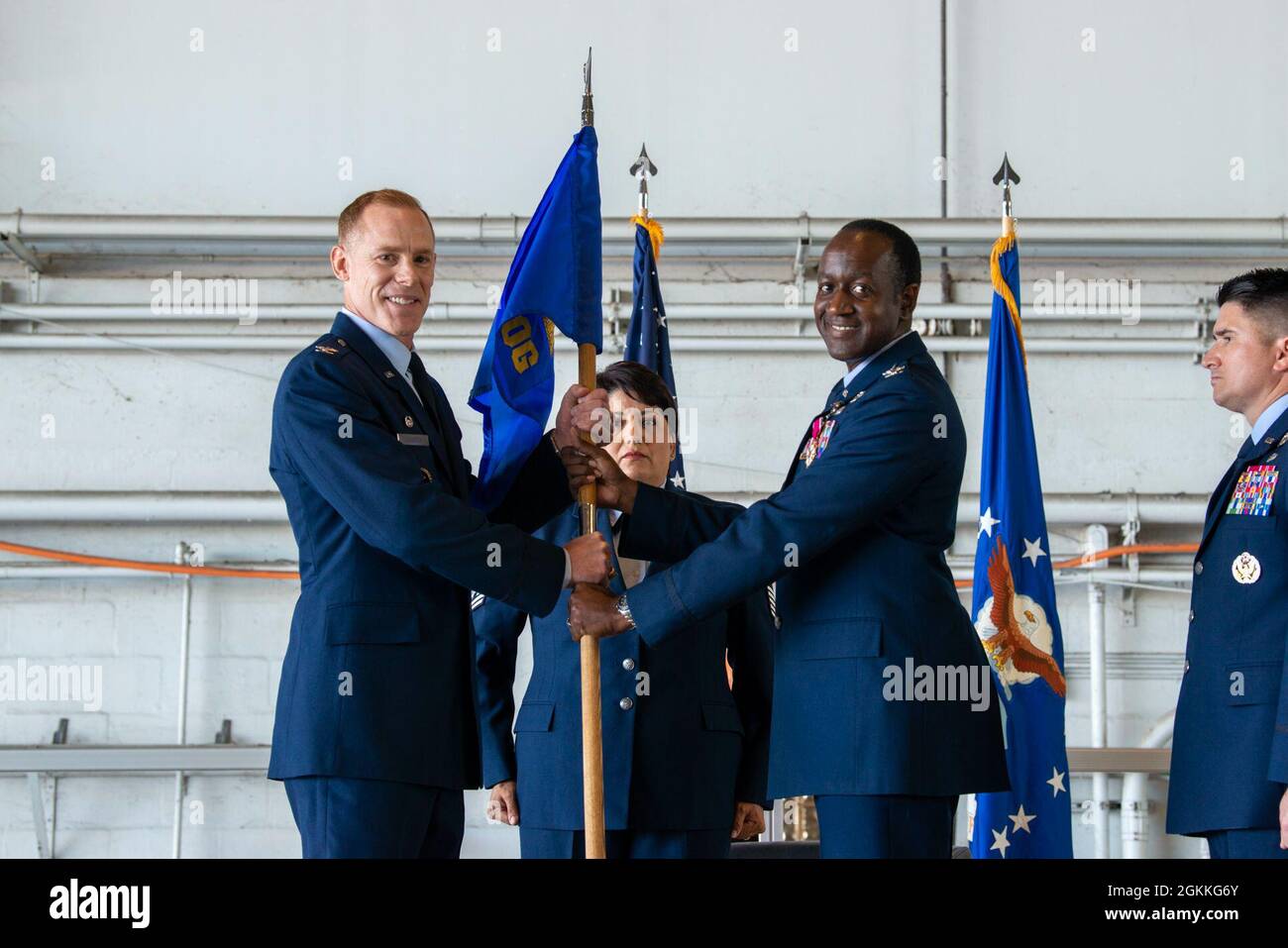 Col. Benjamin R. Jonsson, the 6th Air Refueling Wing commander ...