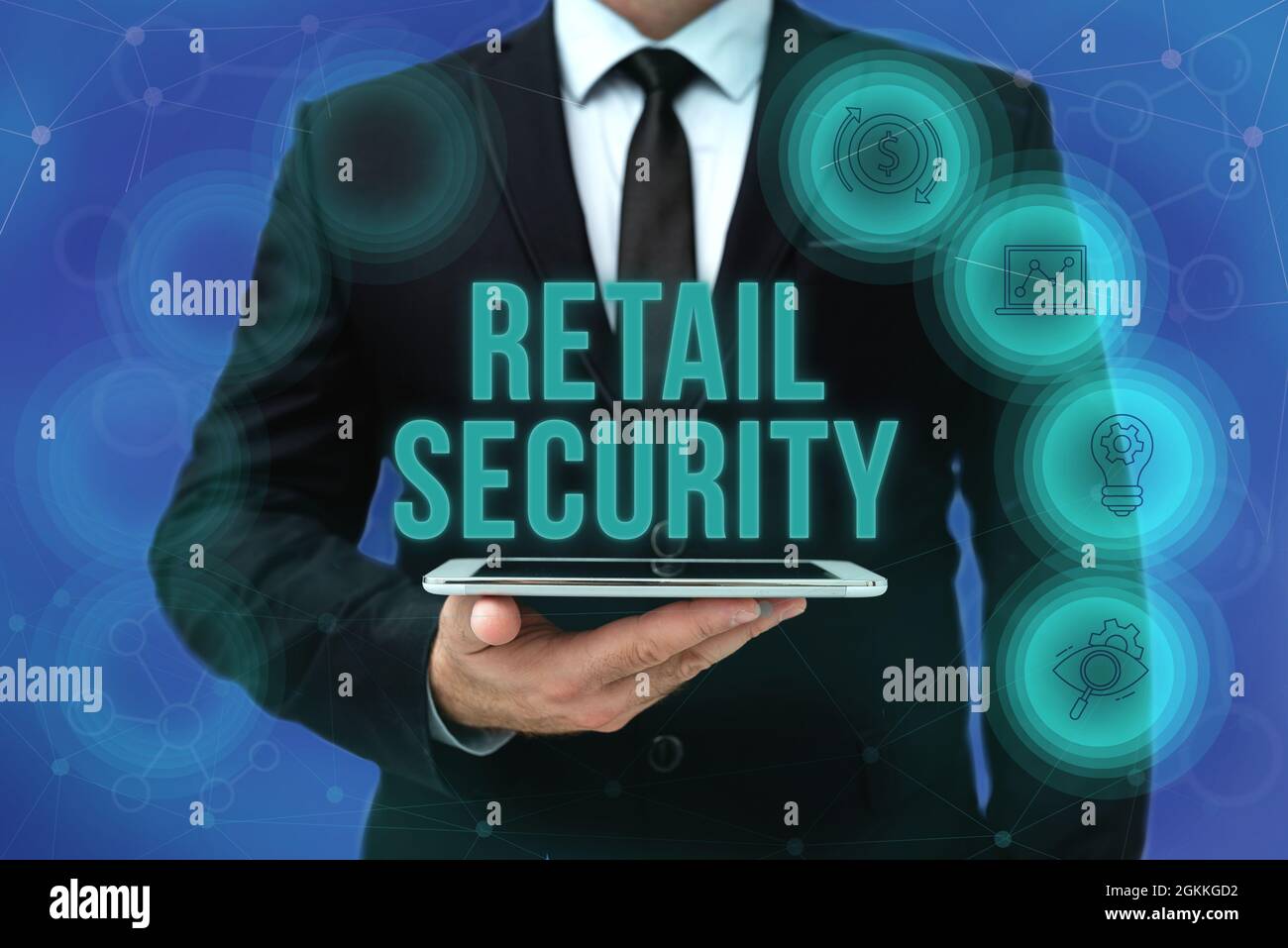 Sign displaying retail security hi-res stock photography and images - Alamy