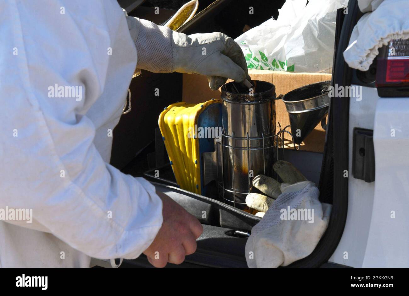 Blaze Baker, 9th Civil Engineer Squadron installation management flight ...
