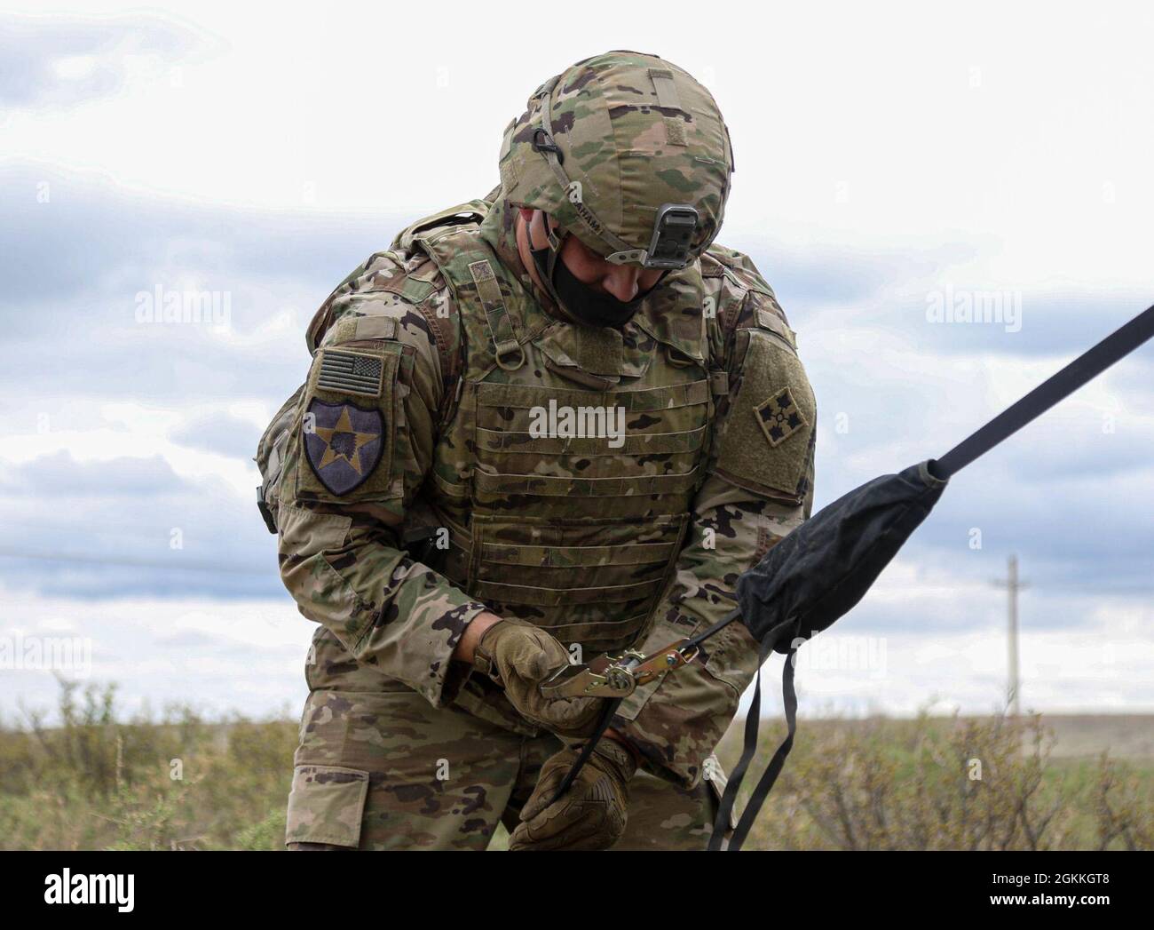 A Soldier assigned to 2nd Stryker Brigade Combat Team, 4th Infantry ...