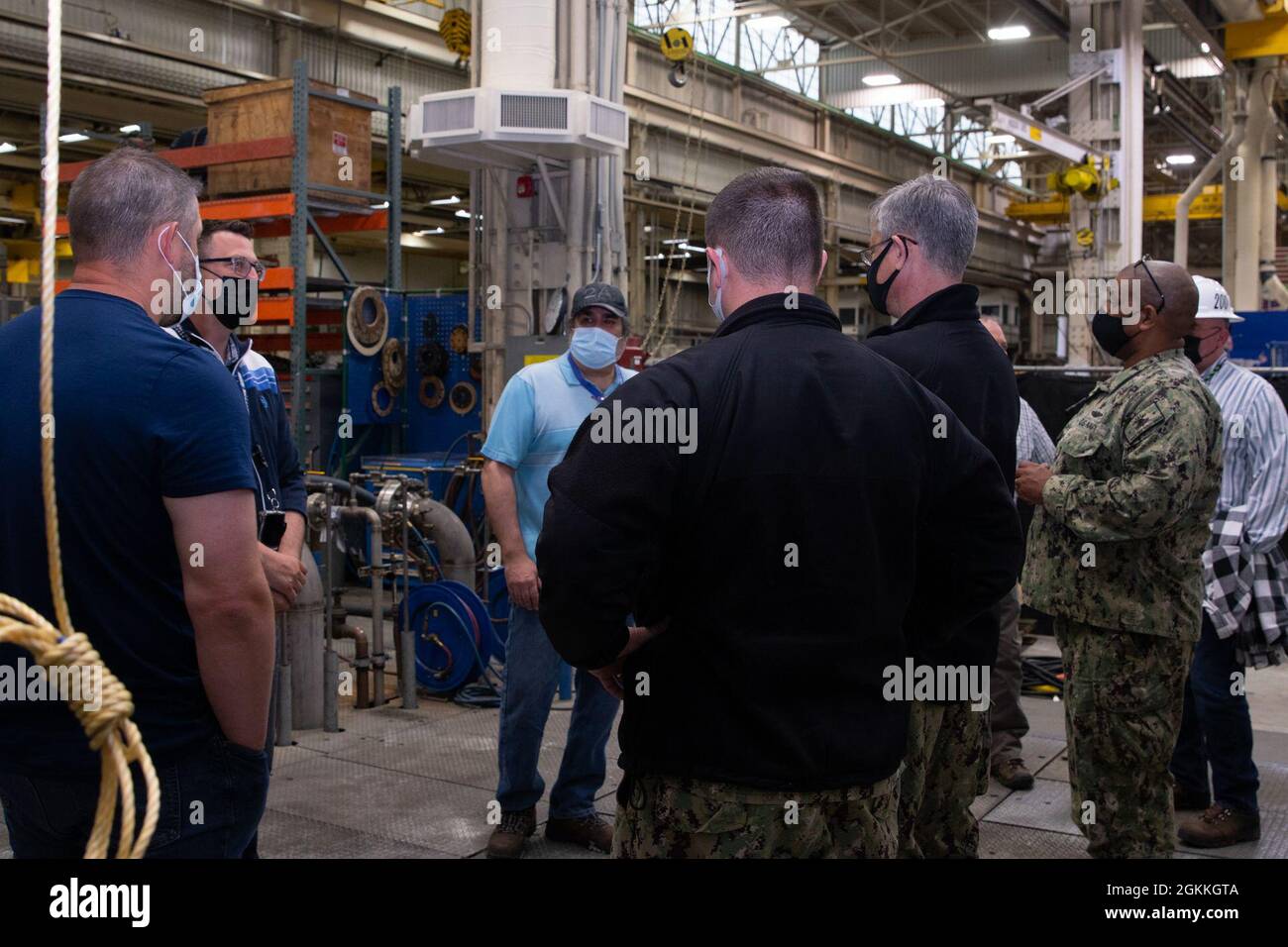 SILVERDALE, Wash. (May 17, 2021) Capt. Robert Figgs, Commanding Officer ...