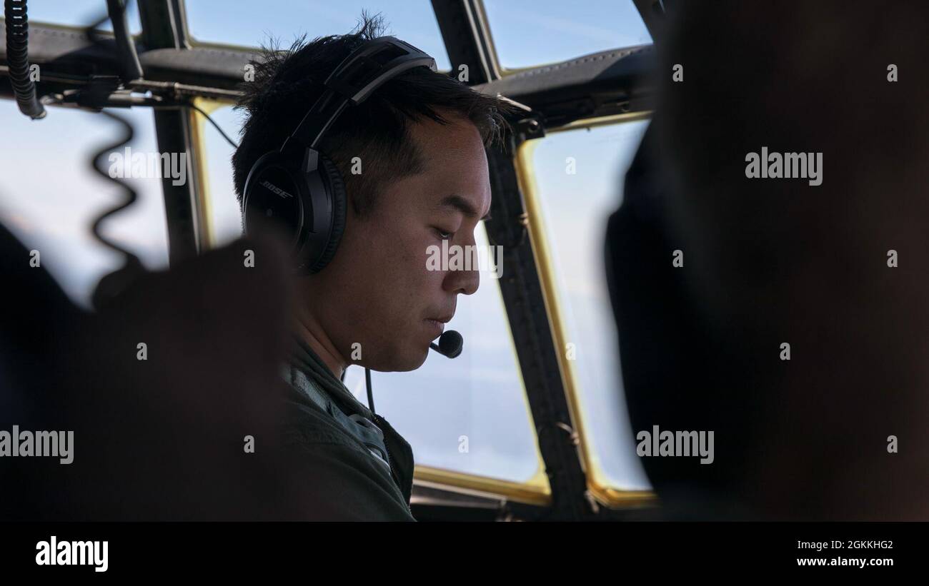 U.S. Marine Corps Capt. Jonathan Ung, a pilot with Marine Aerial ...