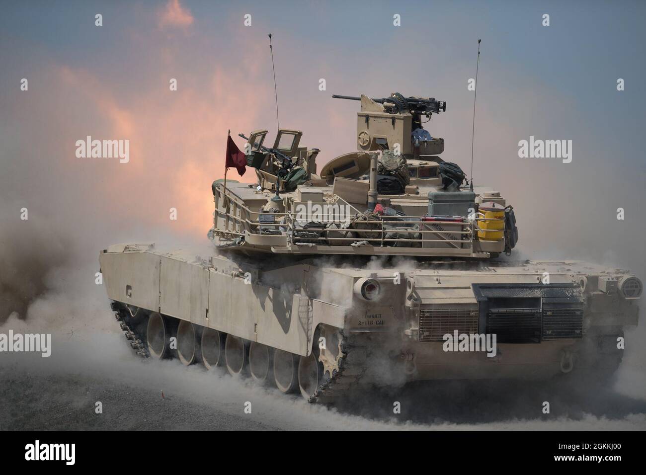 An Abrams firing illustrates the force brought to bear with the main ...