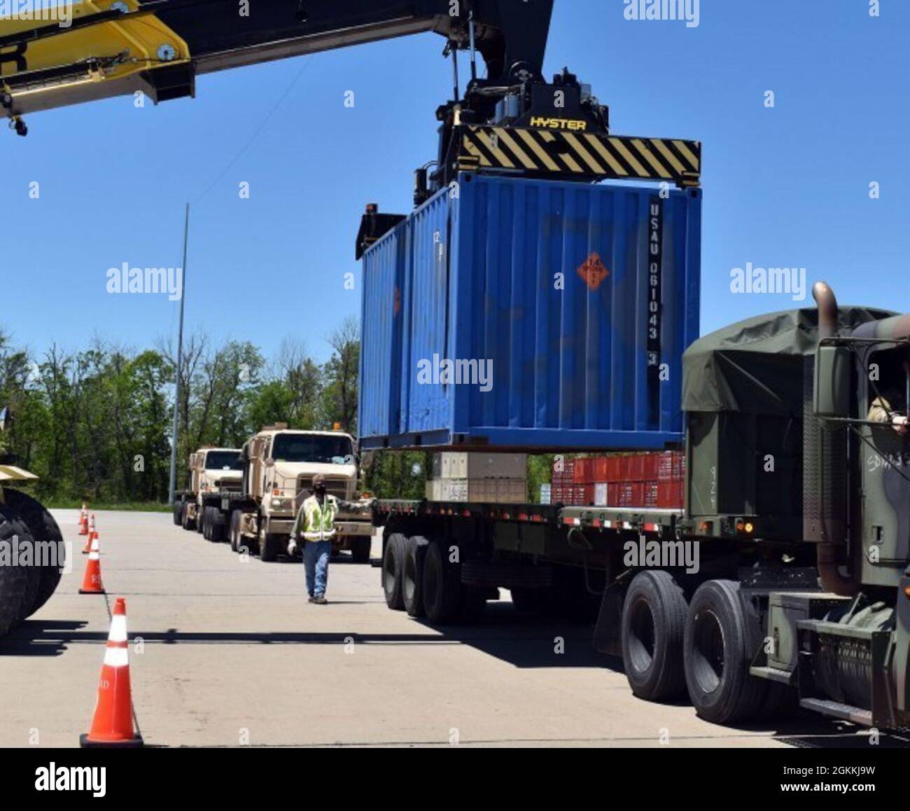As each tractor trailer is certified, they move onto the Depot’s ...