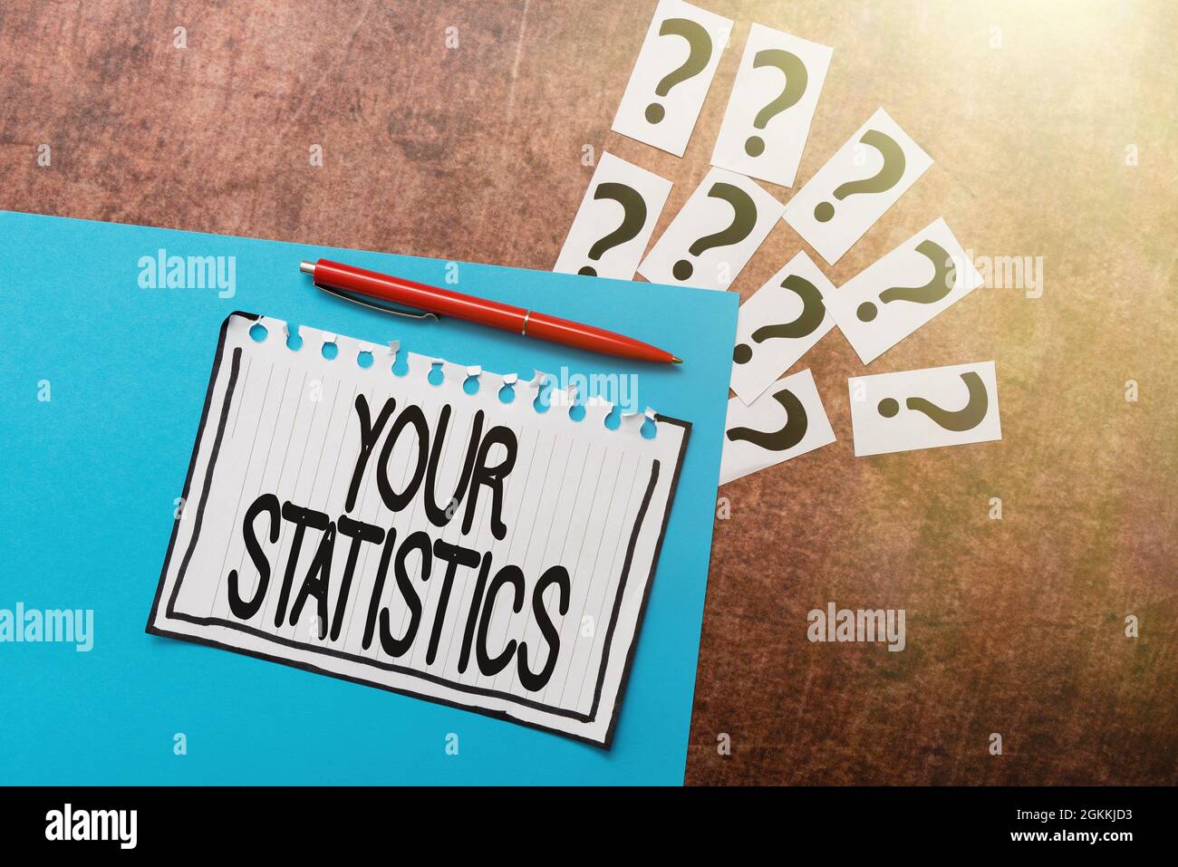Text showing inspiration Your Statistics. Concept meaning information ...
