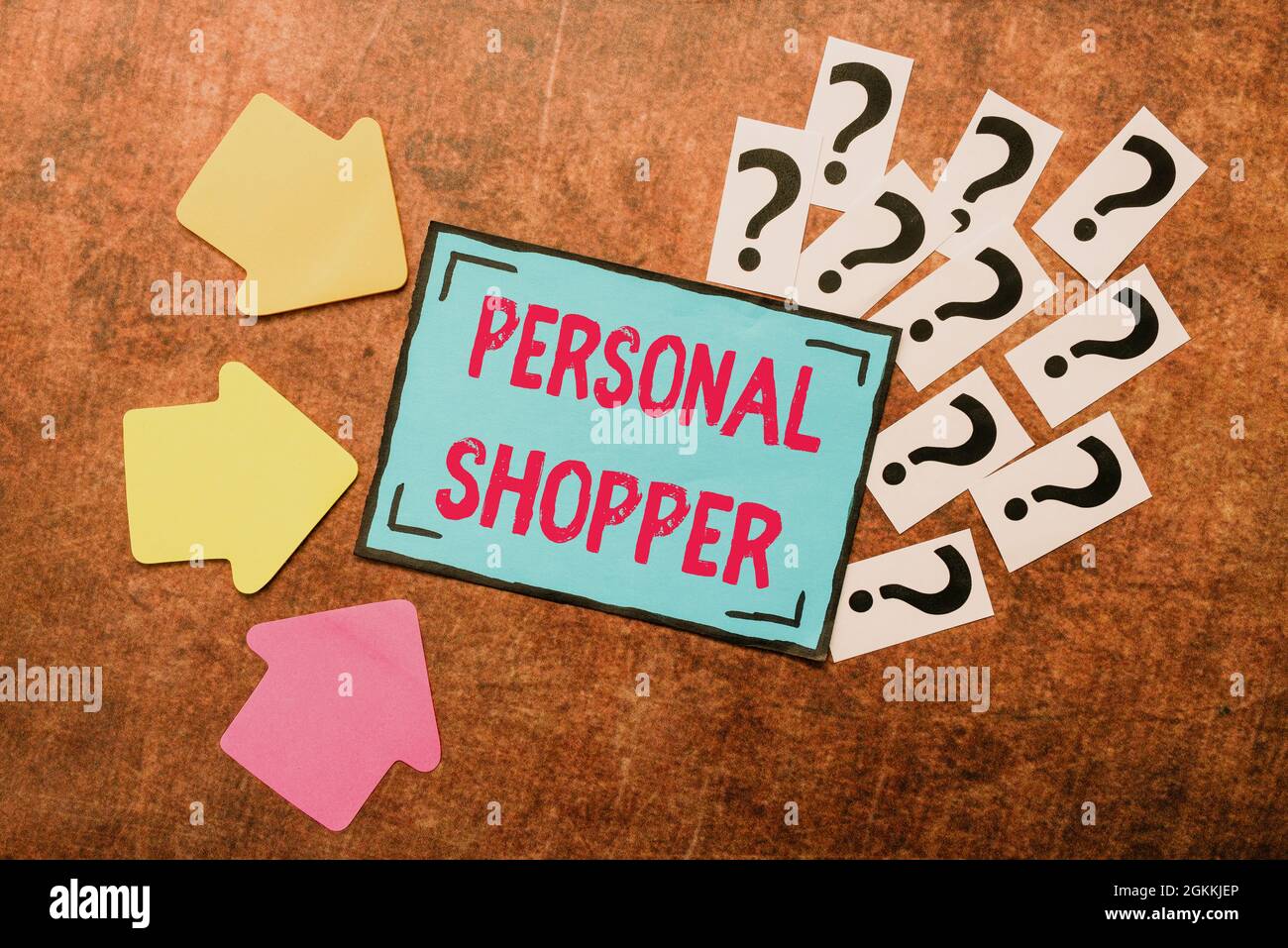 Sign displaying Personal Shopper. Business concept individual who is ...