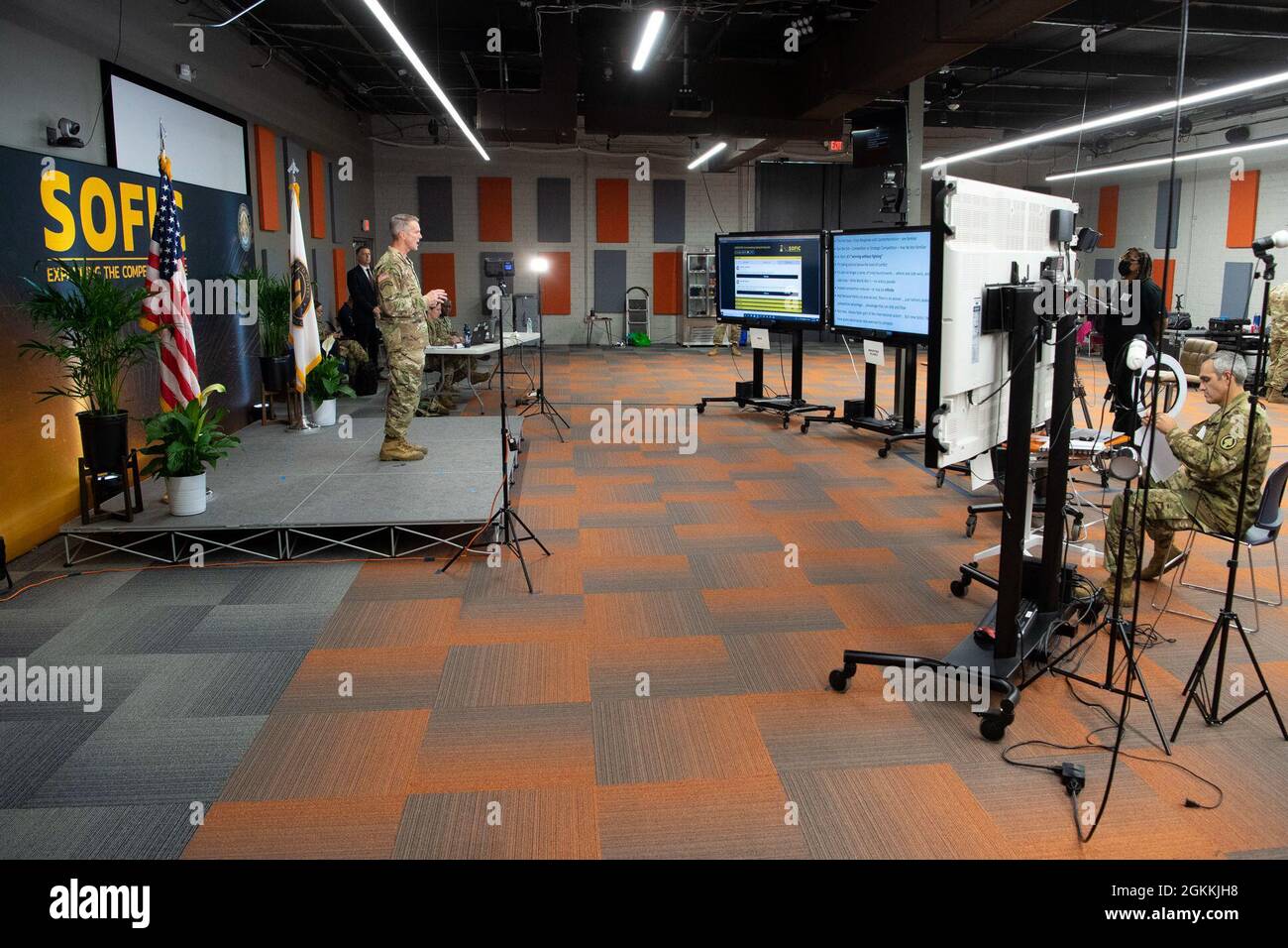 Army General Richard D. Clarke, commander U.S. Special Operations ...