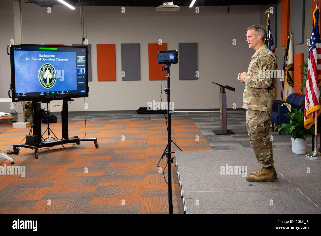 Army General Richard D. Clarke, commander U.S. Special Operations ...