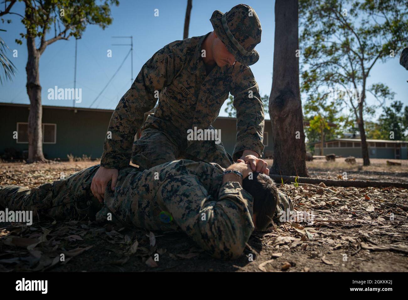 U.S. Marine Corps Lance Cpl. Dustin Keith, a rifleman with Charlie ...