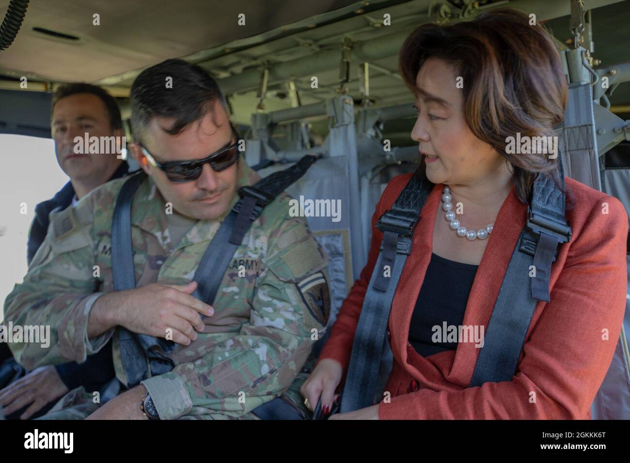 (TIRANA, Albania) --- U.S. Office of Defense Cooperation Chief Lt. Col ...